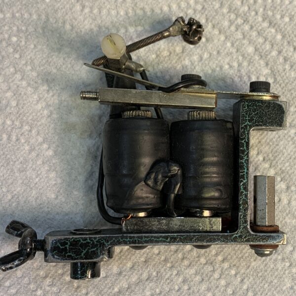 Micky Sharpz Custom Hybrid Tattoo Machine - 1991 VMS - TattooArtist.ch